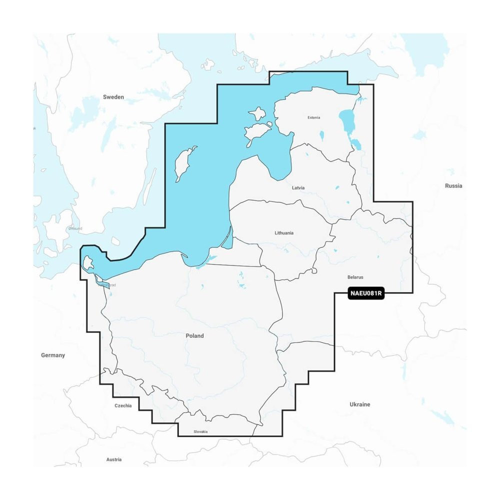 Navionics Plus Chart Card North Europe SD/MSD - GPS Charts - Marine ...