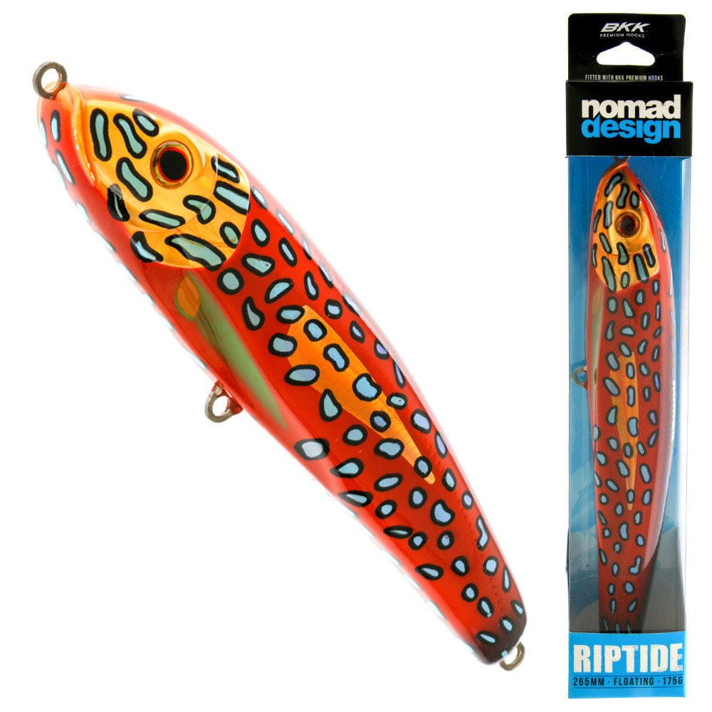Buy Nomad Design Riptide Floating Stickbait Lure 265mm Coral Trout ...