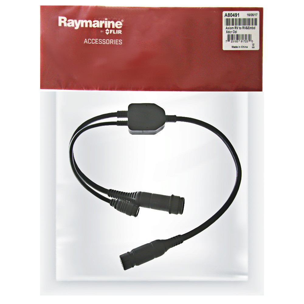 Buy Raymarine Axiom RV 25-Pin to 25-Pin RealVision and 7-Pin Airmar ...