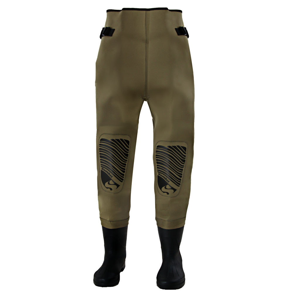 Buy Snowbee Neoprene Waist Waders with Cleated Sole Size 6 online at ...