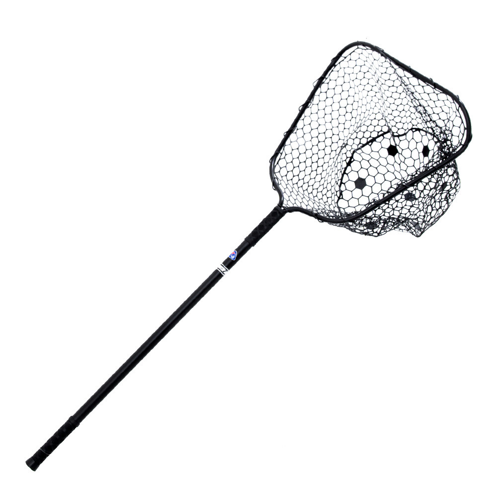 Buy Nacsan Rubber Landing Net with Grip Medium Black online at Marine ...
