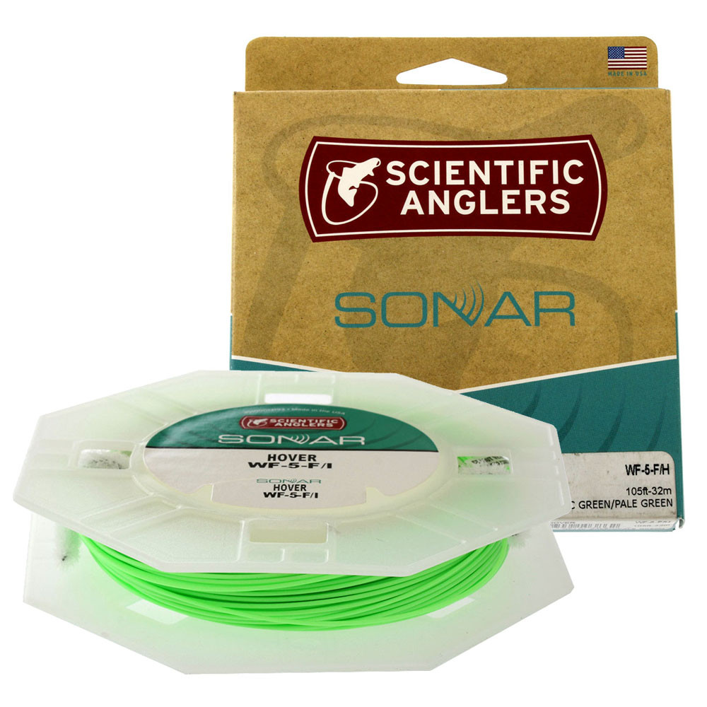 Buy Scientific Anglers Sonar Hover Fly Line WF5S Optic Pale Green ...