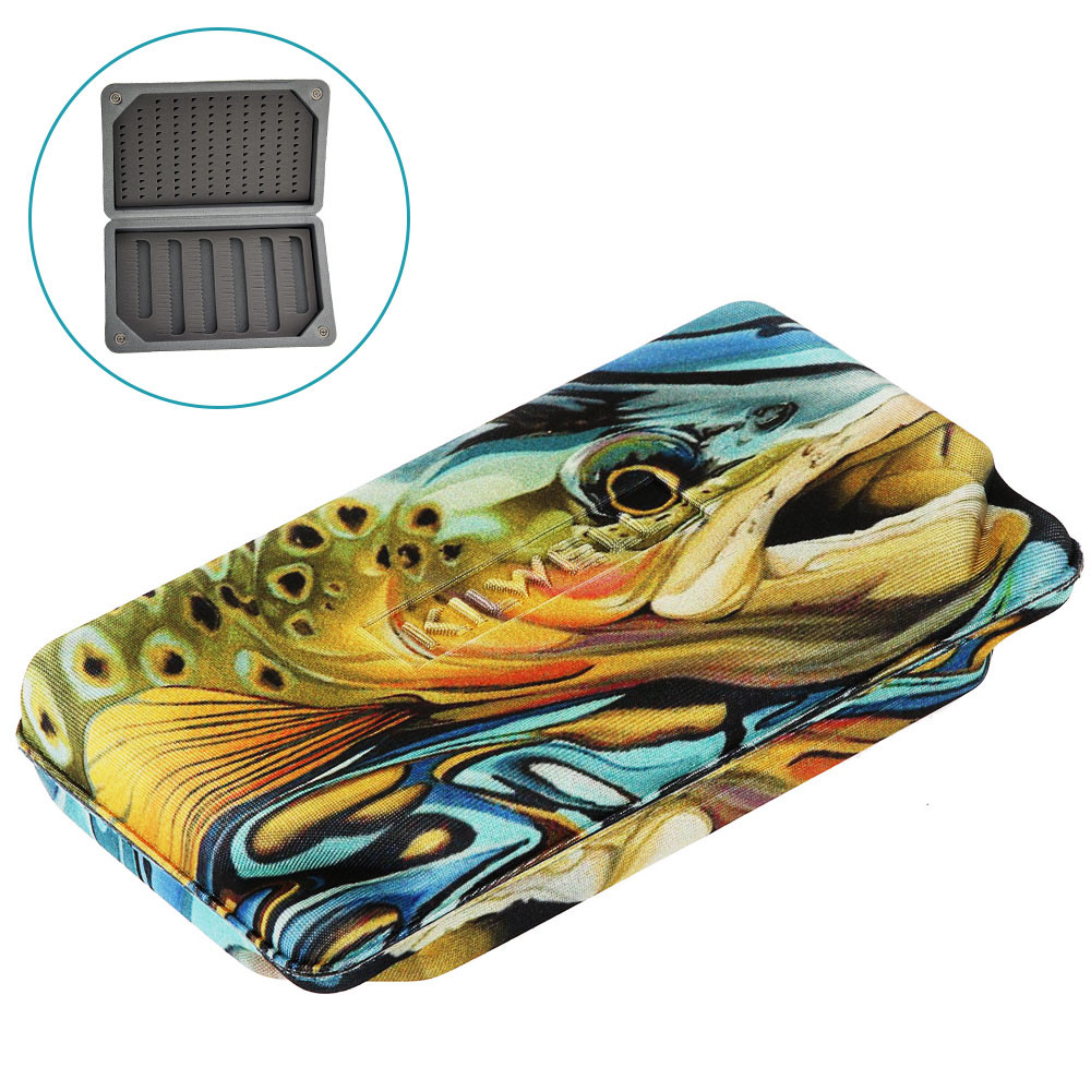 Buy Kilwell Floating EVA Fly Box Medium Brown Trout online at Marine ...