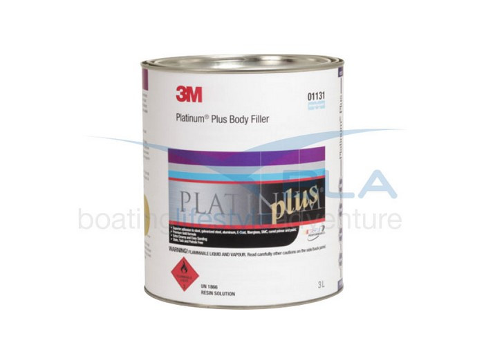 Buy 3M Filler Platinum Plus 01131 3.8L online at Marine-Deals.com.au