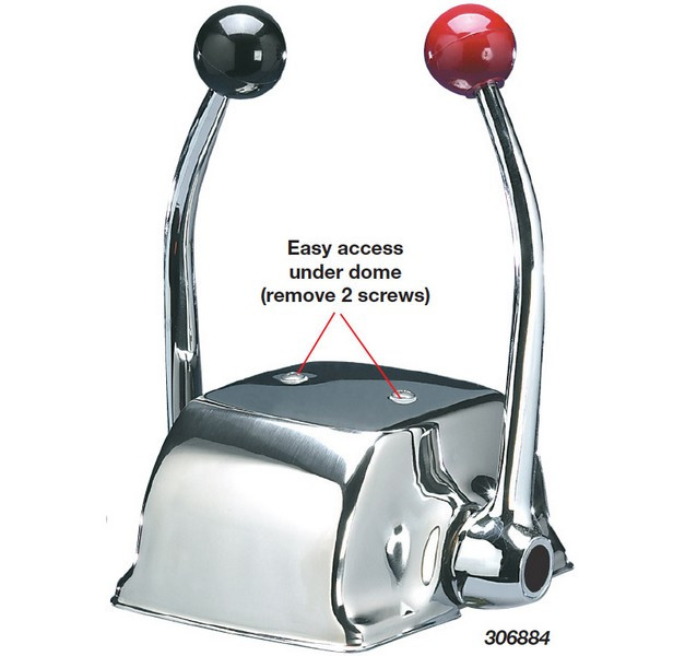 Buy SeaStar Twin SR Top Mount Engine Control online at Marine-Deals.com.au