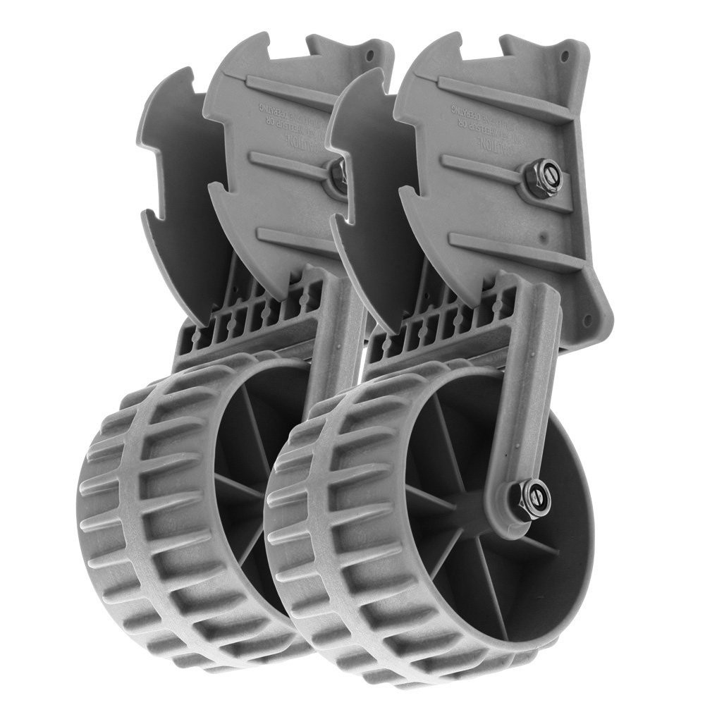 Folding Dinghy Launching Wheels for Inflatable Boats Grey - Inflatable ...