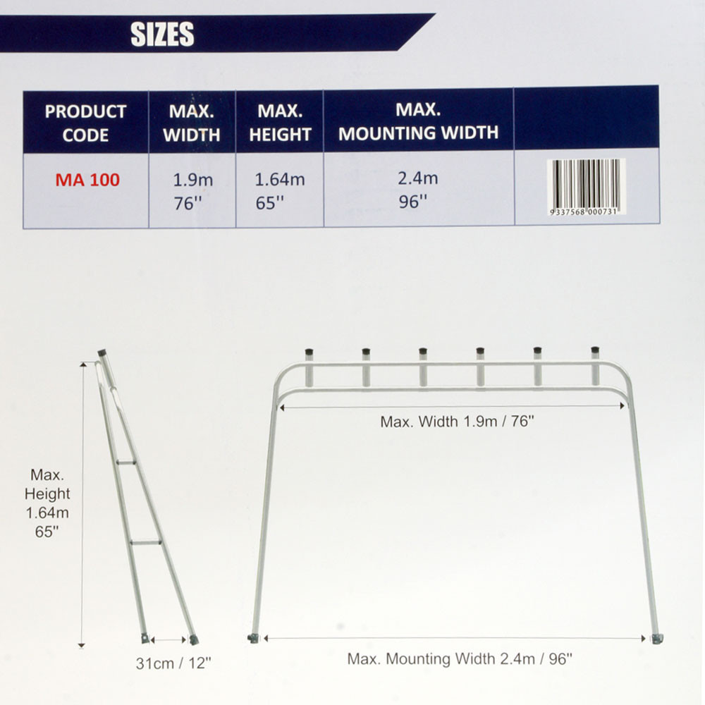 Buy Oceansouth Aluminium Rocket Launcher online at Marine-Deals.com.au