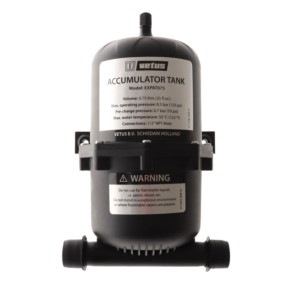 Buy VETUS Fresh Water Accumulator Tank 0.7L online at Marine-Deals.com.au