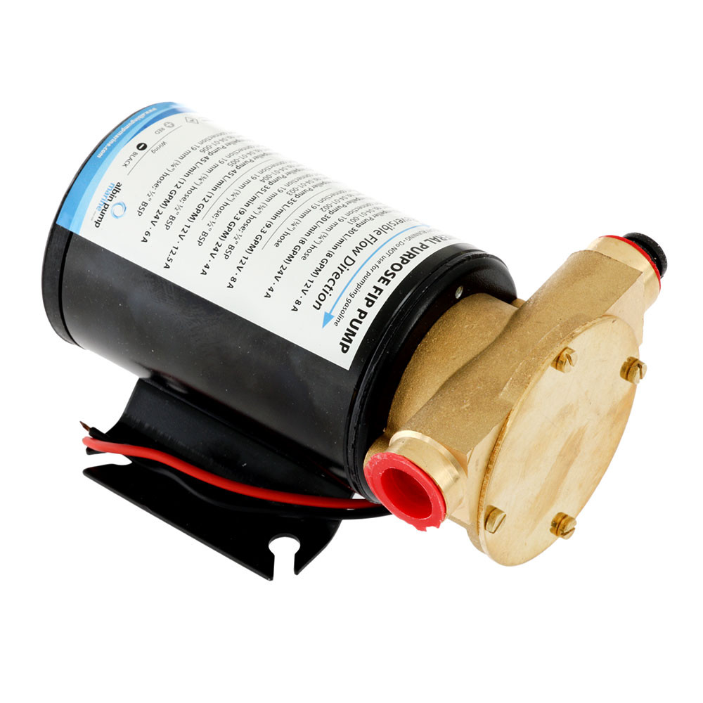 Albin Pump Marine DC Flexible Impeller Pump F3 12V - Water Pumps ...