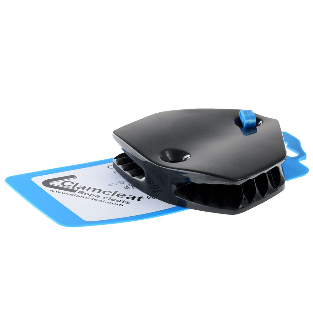 Buy Clamcleat CL202 Horizontal Cleat Black online at Marine-Deals.com.au