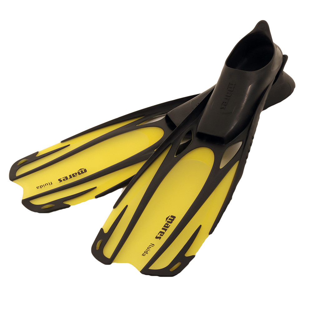 Buy Mares Fluida Adult Dive Fins Yellow online at Marine-Deals.com.au