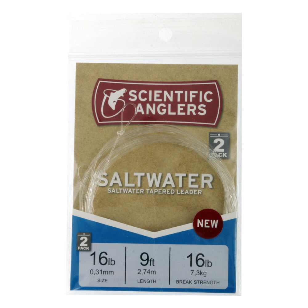 Buy Scientific Anglers Saltwater Tapered Leader 9ft 16lb online at ...