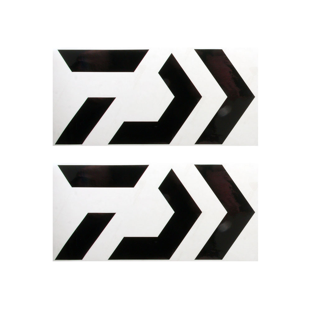 Buy Daiwa Sticker Packs Large Black online at Marine-Deals.com.au