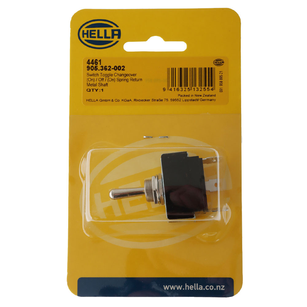 Buy Hella Marine Toggle Switch On-Off-On Momentary Spring Return Metal ...