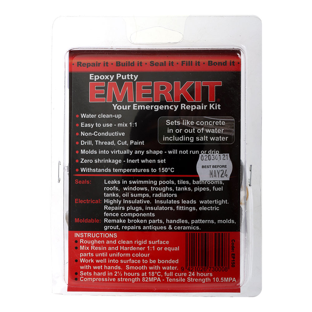 Buy Emerkit Epoxy Putty 150g online at Marine-Deals.com.au