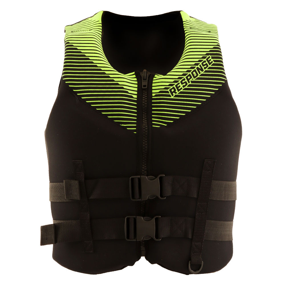 Buy RESPONSE Neoprene Level 50S PFD Life Vest Black/Green online at ...