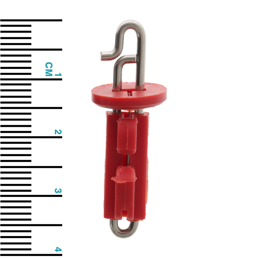 Gemini Splash Down Solo Bait Clip Red - Clips - Tackle Essentials - Fishing