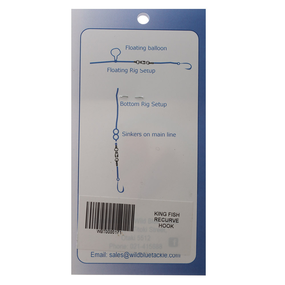 Buy Wild Blue Tackle Kingfish Live Bait Rig with Recurve Hook online at ...