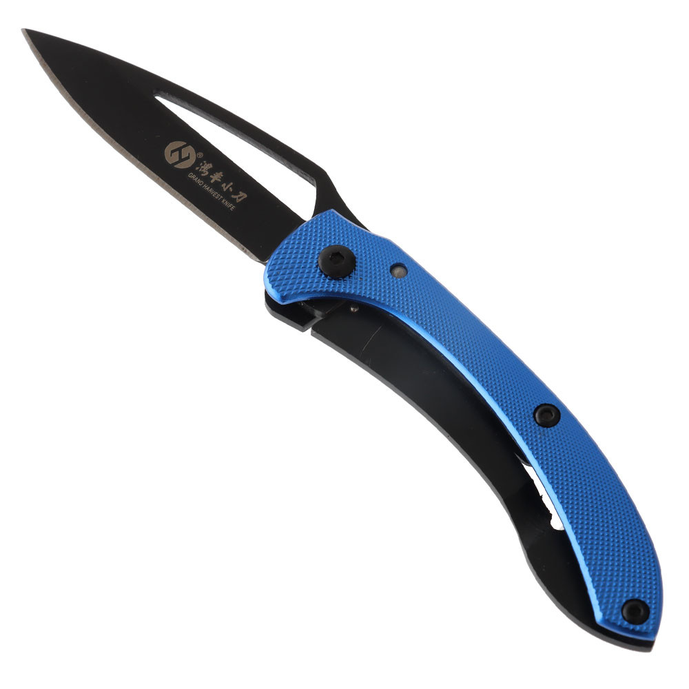 Buy Folding Pocket Knife with Aluminium Handle Blue online at Marine ...