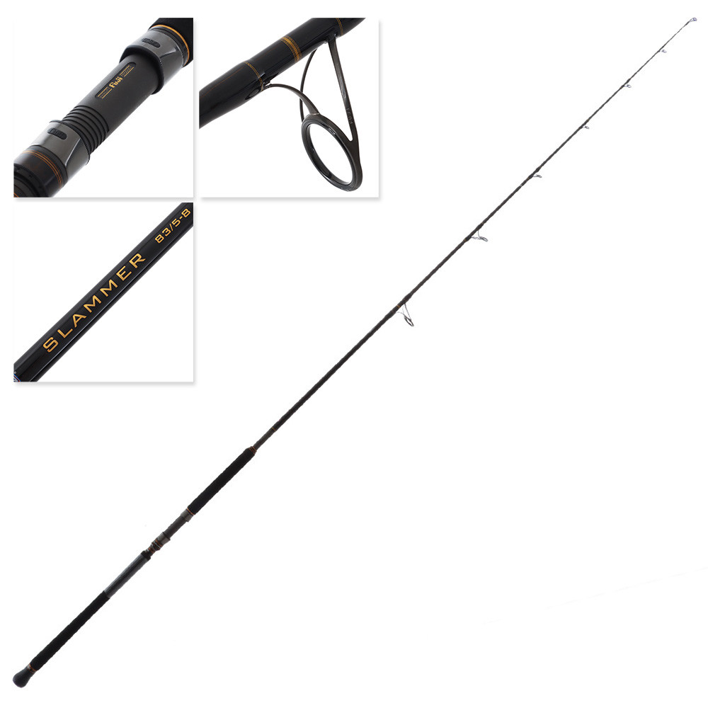 Buy PENN Slammer 832XXH Spinning Rod 8ft 3in PE5-8 2pc online at Marine ...