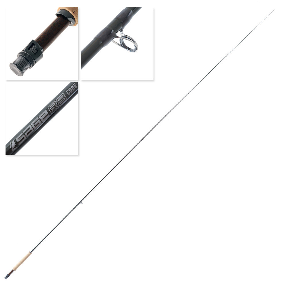 Buy Sage R8 Core 690-4 Fly Rod 9ft 6WT 4pc online at Marine-Deals.com.au