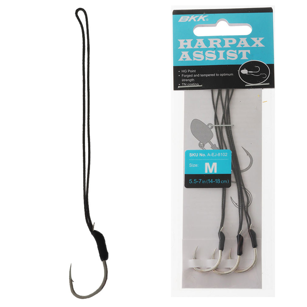 Buy BKK Harpax Assist Hook 3-Pack Medium online at Marine-Deals.com.au
