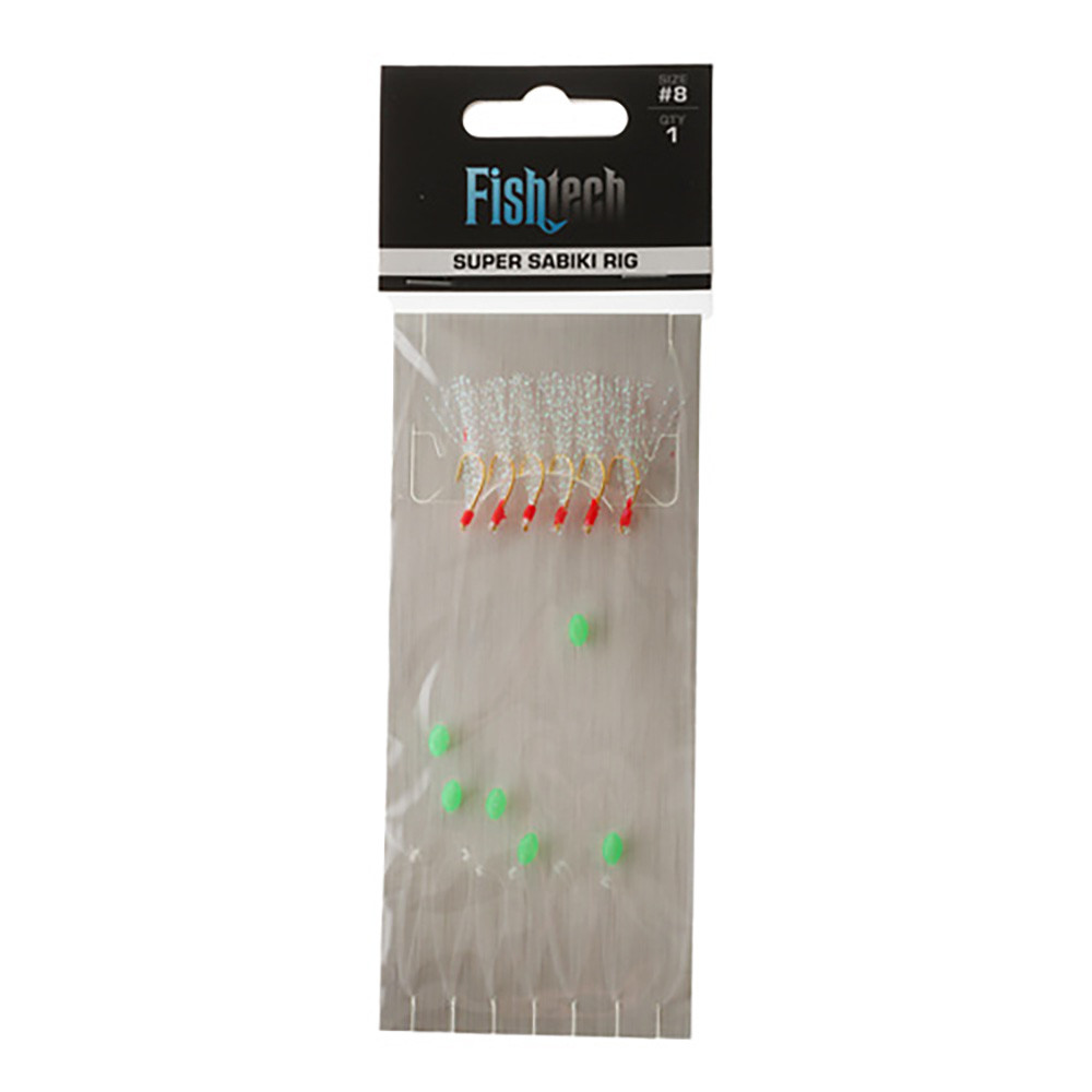 Buy Fishtech Super Sabiki Rig #8 online at Marine-Deals.com.au