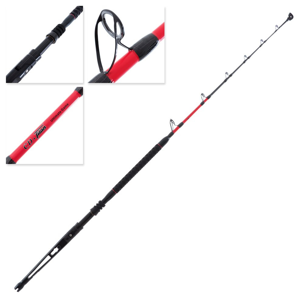 Buy CD Rods Titan Ultimate Adjustable Butt Game Rod 6ft 37kg 1pc online ...