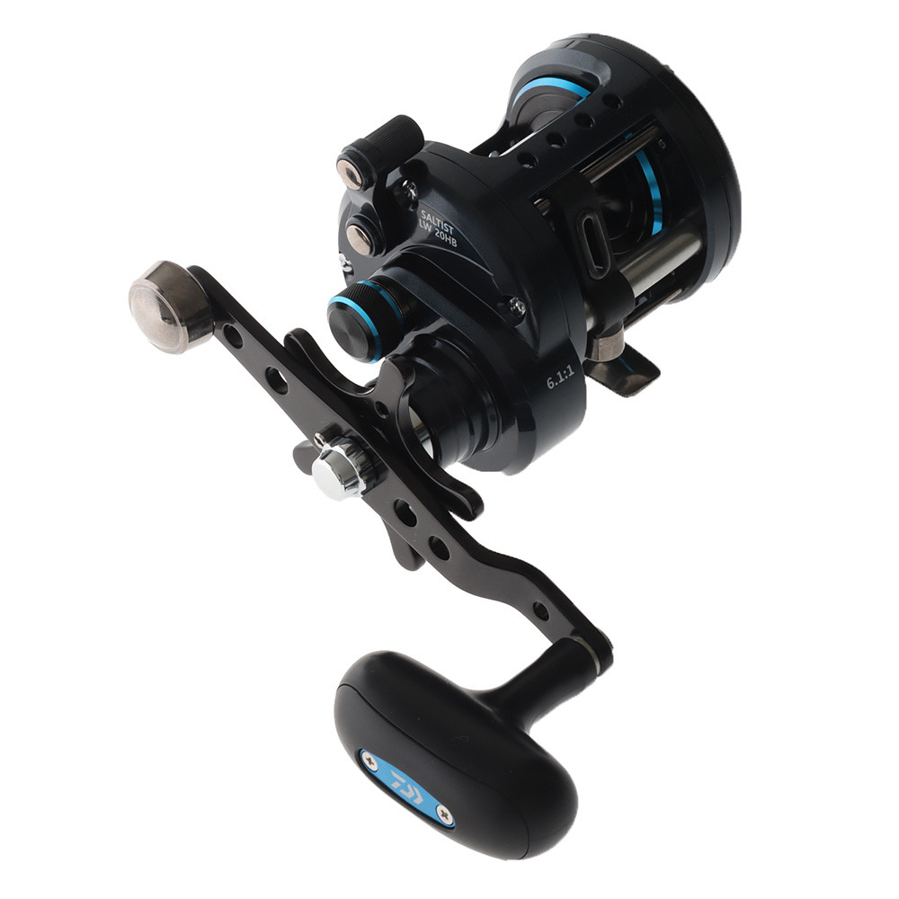 Buy Daiwa Saltist LW 20HB Levelwind Overhead Boat Reel online at Marine ...