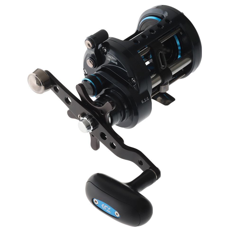 Buy Daiwa Saltist LW 30HB Levelwind Overhead Boat Reel online at Marine ...