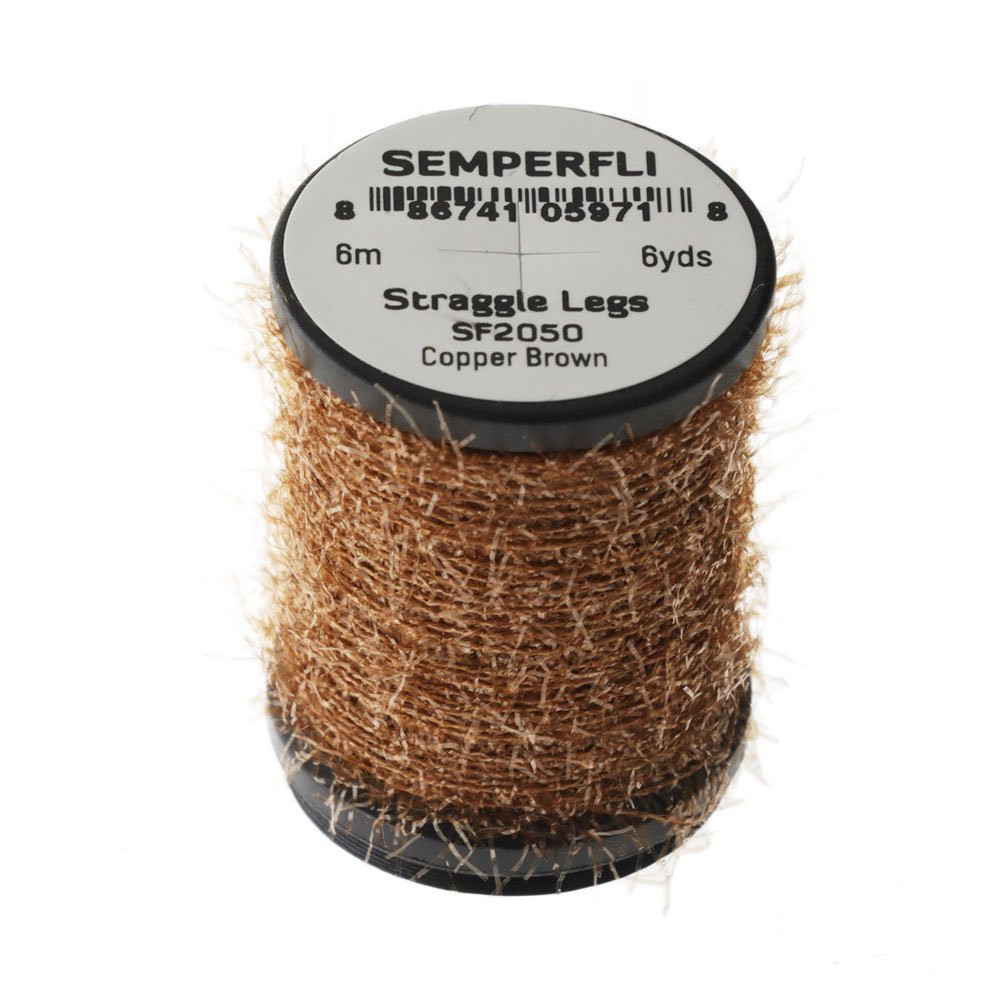 Buy Semperfli Straggle Fly Tying Legs Copper Brown online at Marine ...