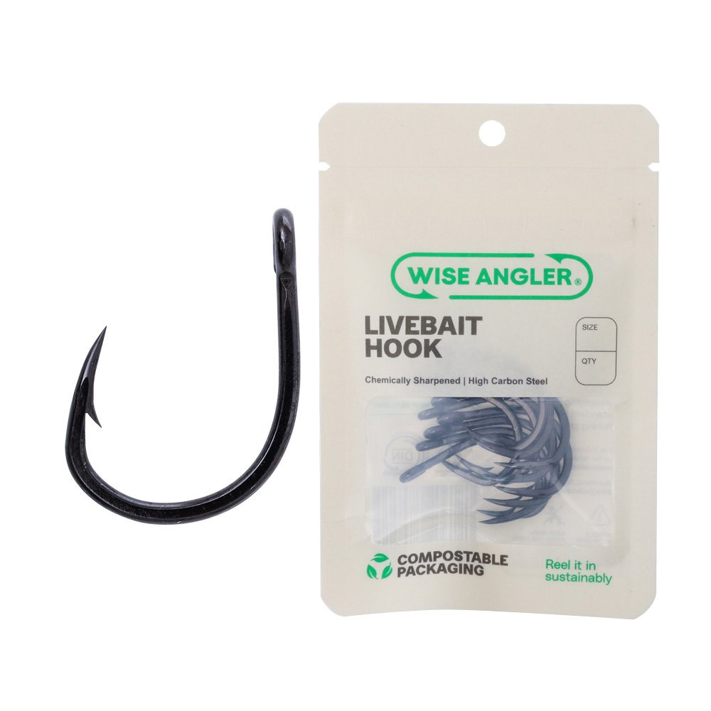 Wise Angler Live Bait Hook - Live Bait Hooks - Hooks - Fishing