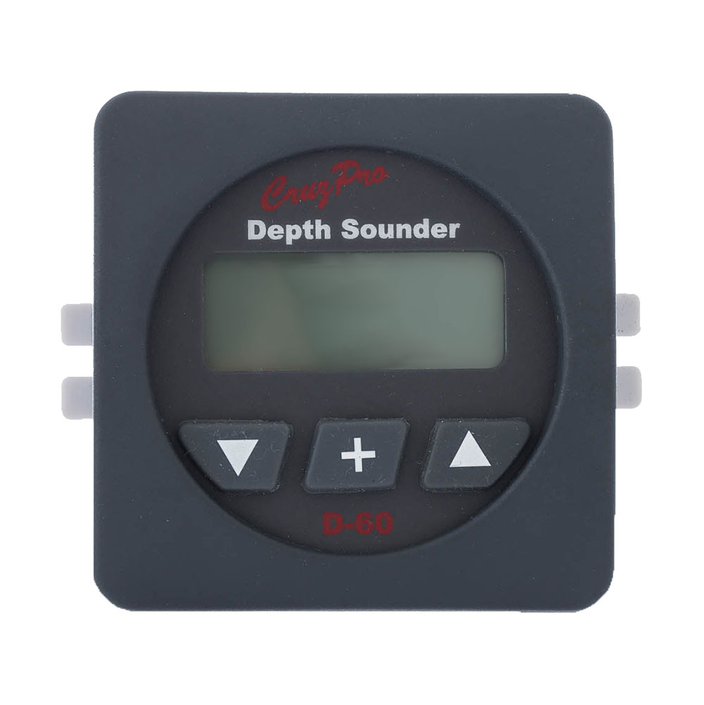 CruzPro D60 DSP Depth Sounder Square 1000ft - Instrument Displays ...