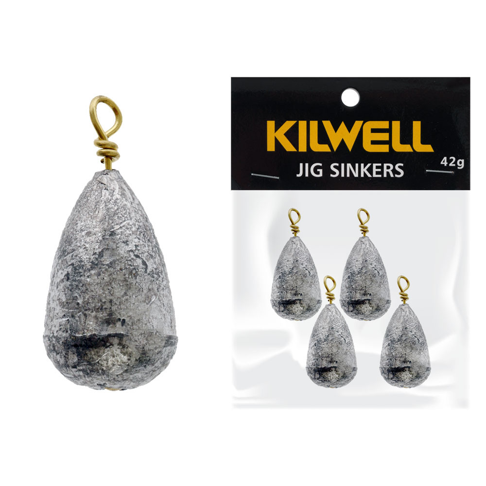 Buy Kilwell Tear Drop Swivel Sinkers Pack 42g Qty 4 online at Marine ...