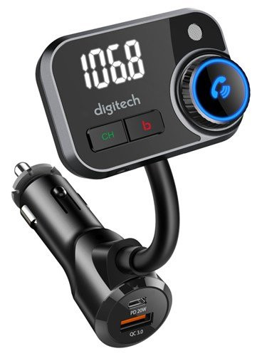 Buy Digitech Bluetooth FM Transmitter Vehicle Kit online at Marine ...
