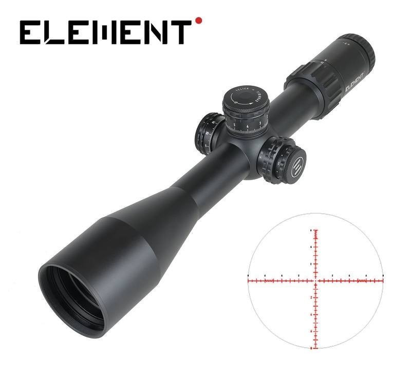 Element Titan 5 25x56 ARP-1C MRAD Illuminated Reticle - Hunting