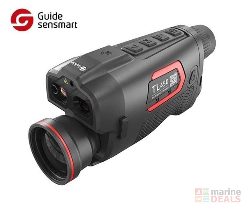 Guide Infrared TL450 Multispectral Fusion Thermal Monocular with Laser Rangefinder 50Hz - Optics ...