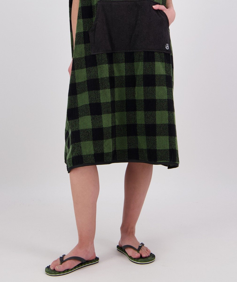 Swanndri Swanndal Jandals Olive/Black Check - Jandals & Sandals - Shoes ...