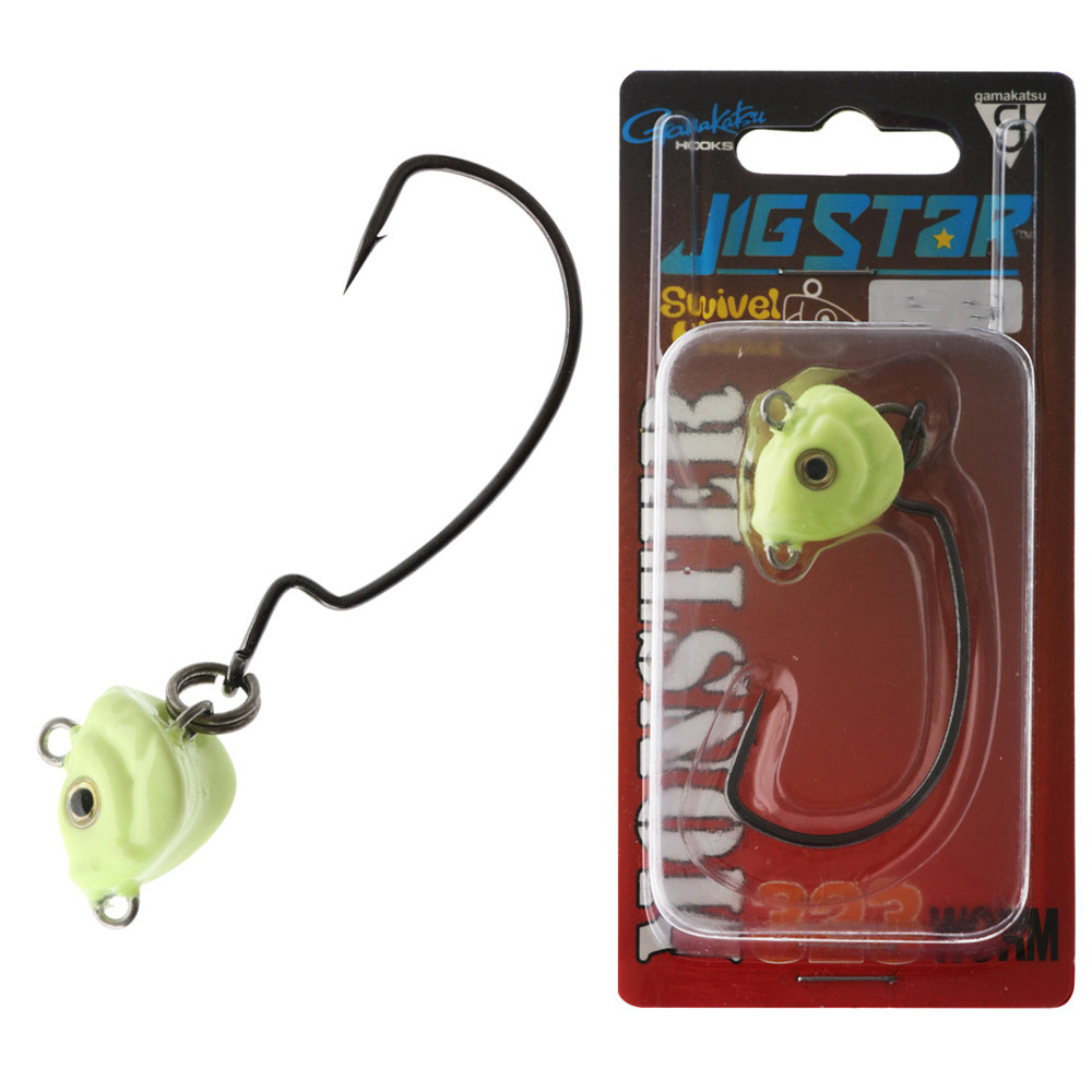 Buy Jig Star Monster Swivel Jig Head Lumo Rigged online at Marine-Deals ...