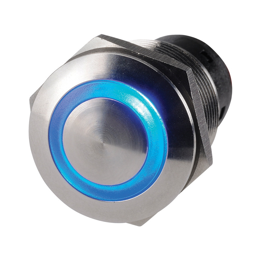 Buy NARVA ON/OFF LED Push Button Switch Blue online at Marine-Deals.com.au