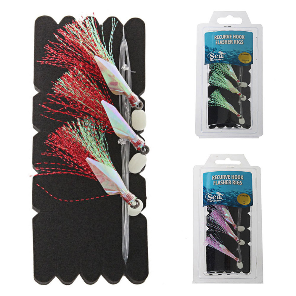 Buy Sea Harvester Deluxe Flasher Rigs online at Marine-Deals.com.au