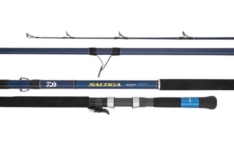 Buy Daiwa 21 Saltiga Surf 1333XH Surfcasting Rod 13ft 3in 12-24kg 3pc ...
