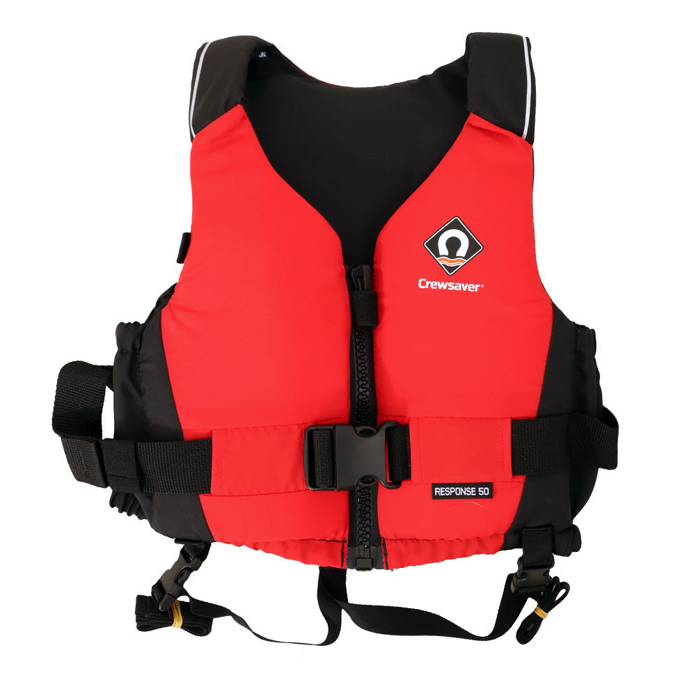 Buy Crewsaver Response 50N Life Vest Red Junior online at Marine-Deals ...