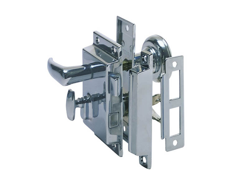 Buy Perko Regular Bevel Rim Lock Set with Box Strike online at Marine ...