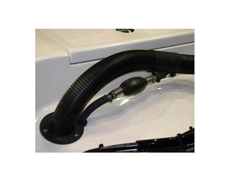 Buy TH Marine Rigging Flange with Fuel Hose Port Black online at Marine ...