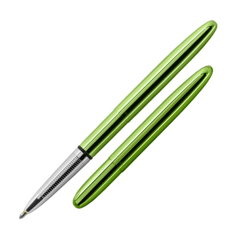 Fisher Bullet Space Pen Lime Green - Books - Fishing