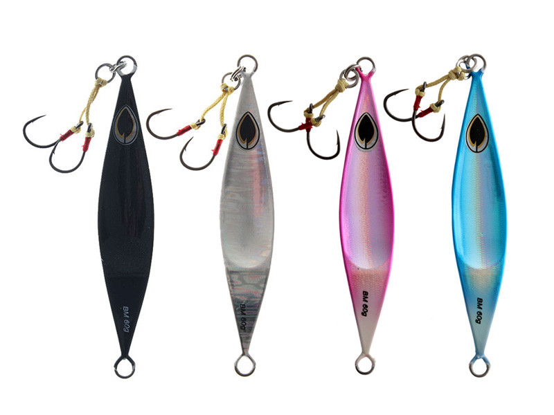 Buy Black Magic Flipper Slow Pitch Jig 60g online at Marine-Deals.com.au