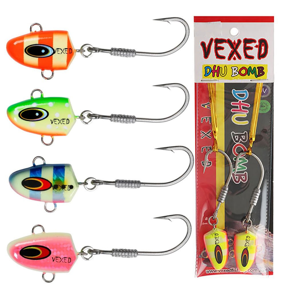 Buy Vexed Dhu Head Jig Head 60g Qty 2 online at Marine-Deals.com.au