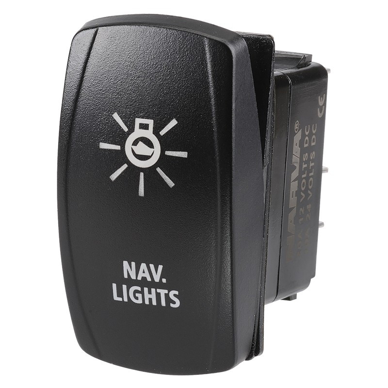 Buy NARVA Nav Lights LED Illuminated Rocker Off/On Switch 12/24V online ...