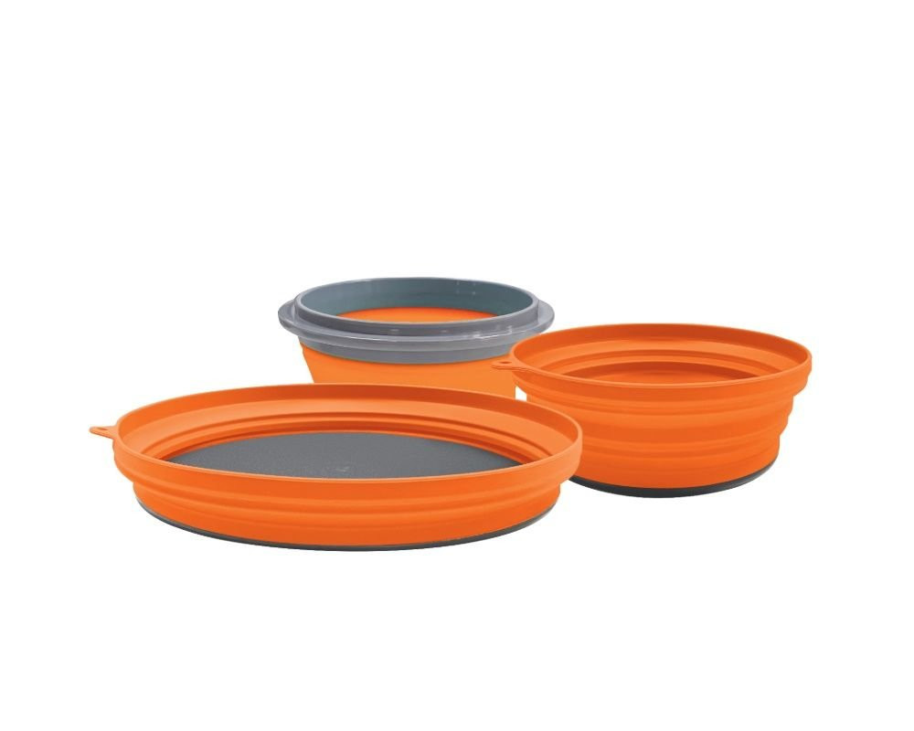 Kiwi Camping Collapsible Plate and Bowls Set - Plates & Bowls ...